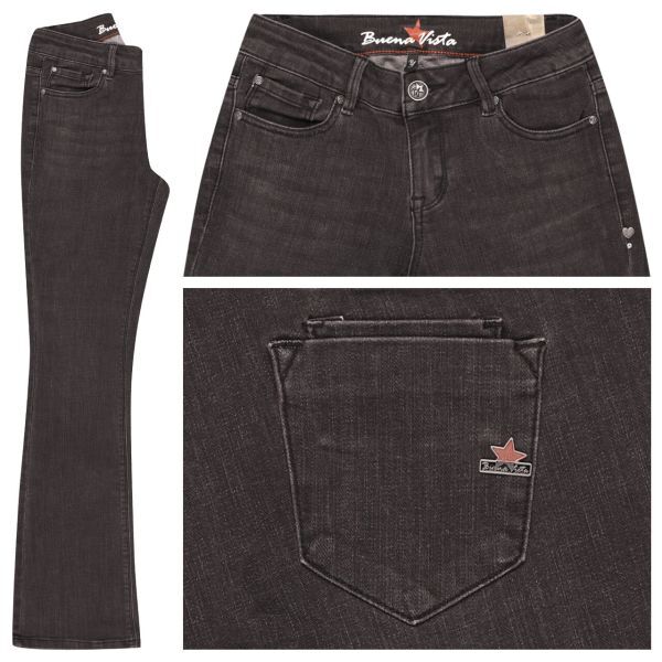 Buena Vista Jeans Schwarz