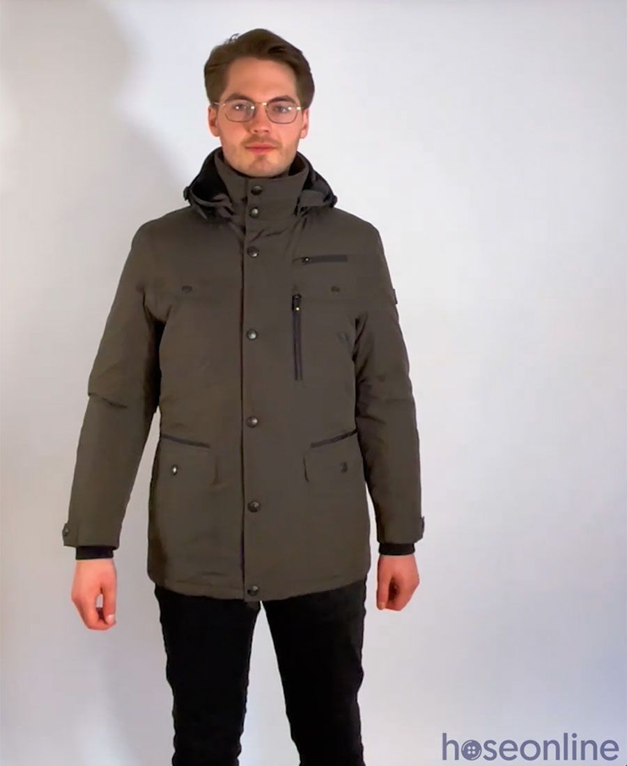 Wellensteyn Chester Winter Jacke in Grün kaufen