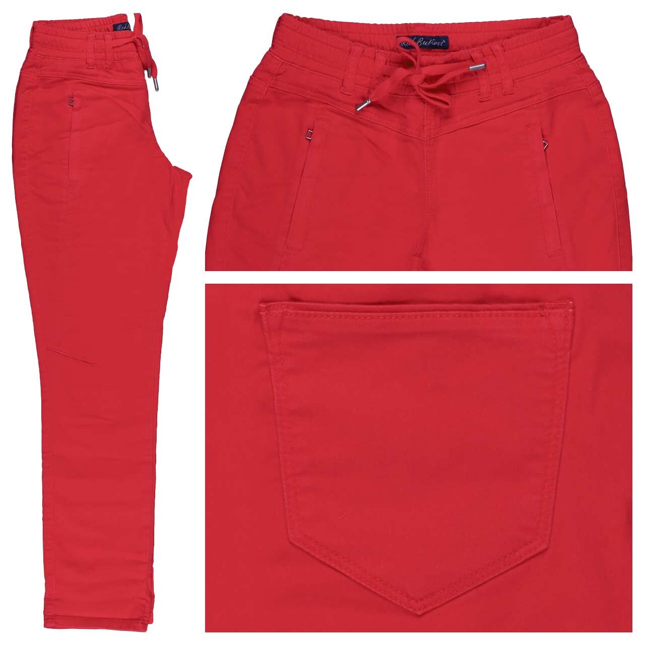 Red Button Cargo Baumwollhose Beige kaufen | 4414