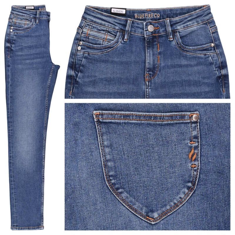 Blue Fire Jeans Lea in Blau kaufen | 1015