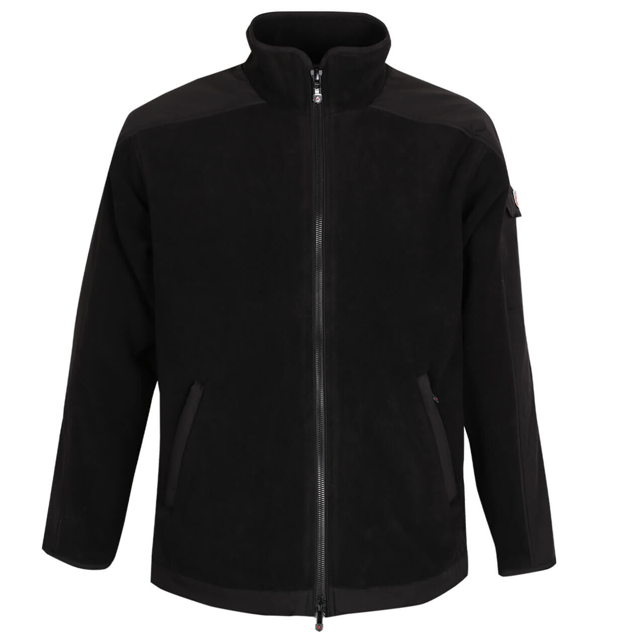 Wellensteyn Herren Fleece Jacke Jet Jacket in Schwarz kaufen