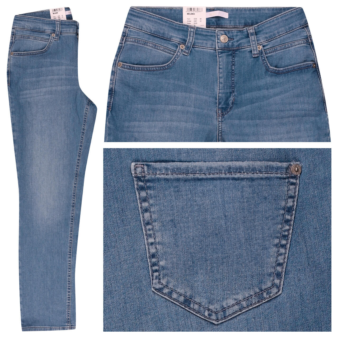 MAC Jeans Melanie | Gr.: 34-48, Längen 28-36, 7/8